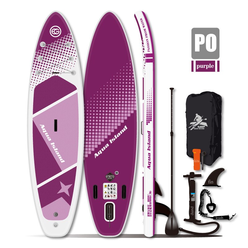 Surfboard Colorful Personalized Water Paddle Board Three-tail Fin Set ...